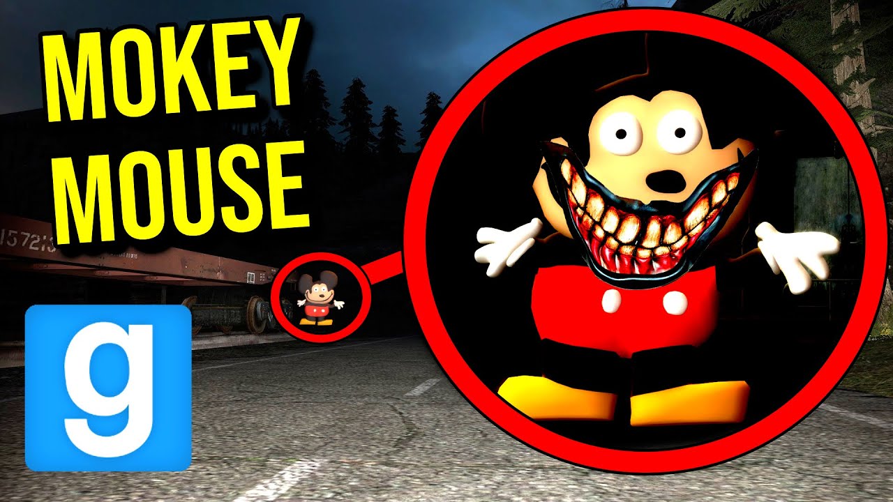 EVIL MOKEY MOUSE HUNTS ME... 🐁 (gmod nextbot) - YouTube