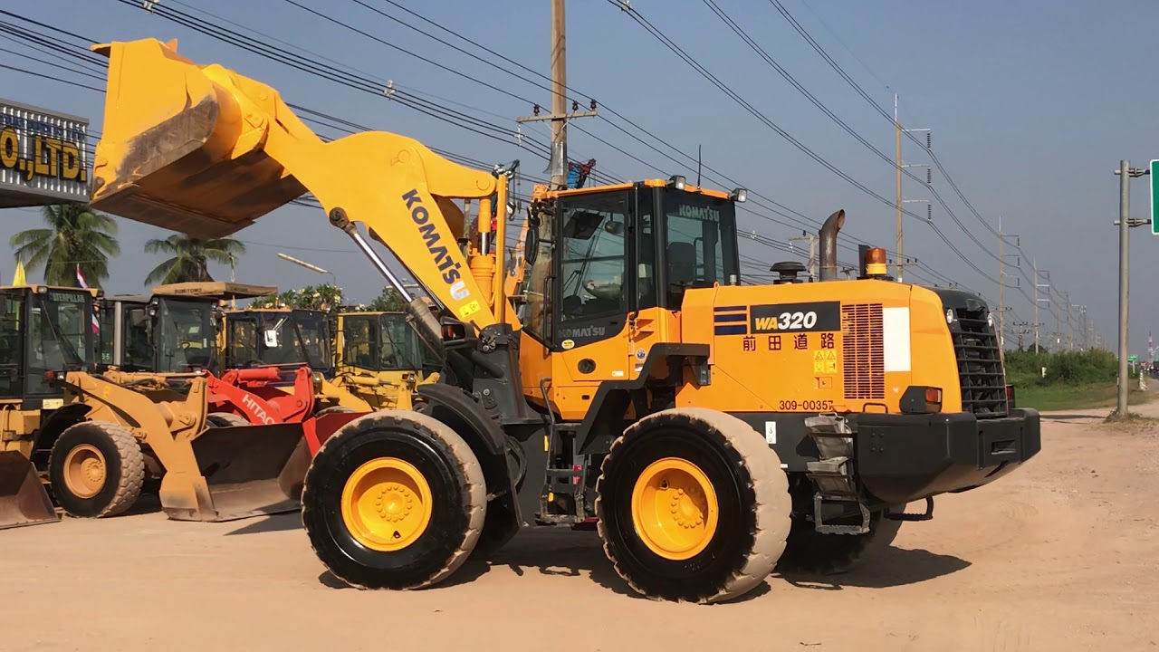 KOMATSU WA320-7 www.thaispmotor.com 092-2525952 / 081-2990958 - YouTube