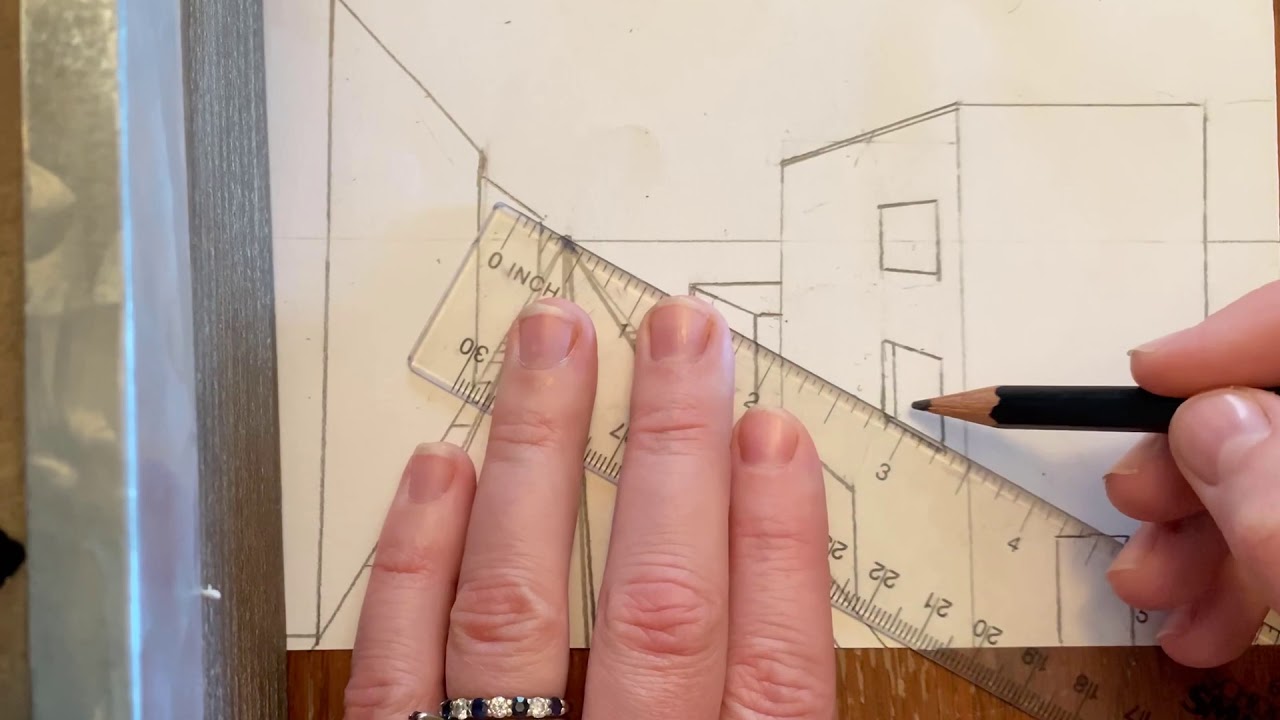 One Point Perspective: Day 2: Drawing Details: Windows, Doors, Brick ...