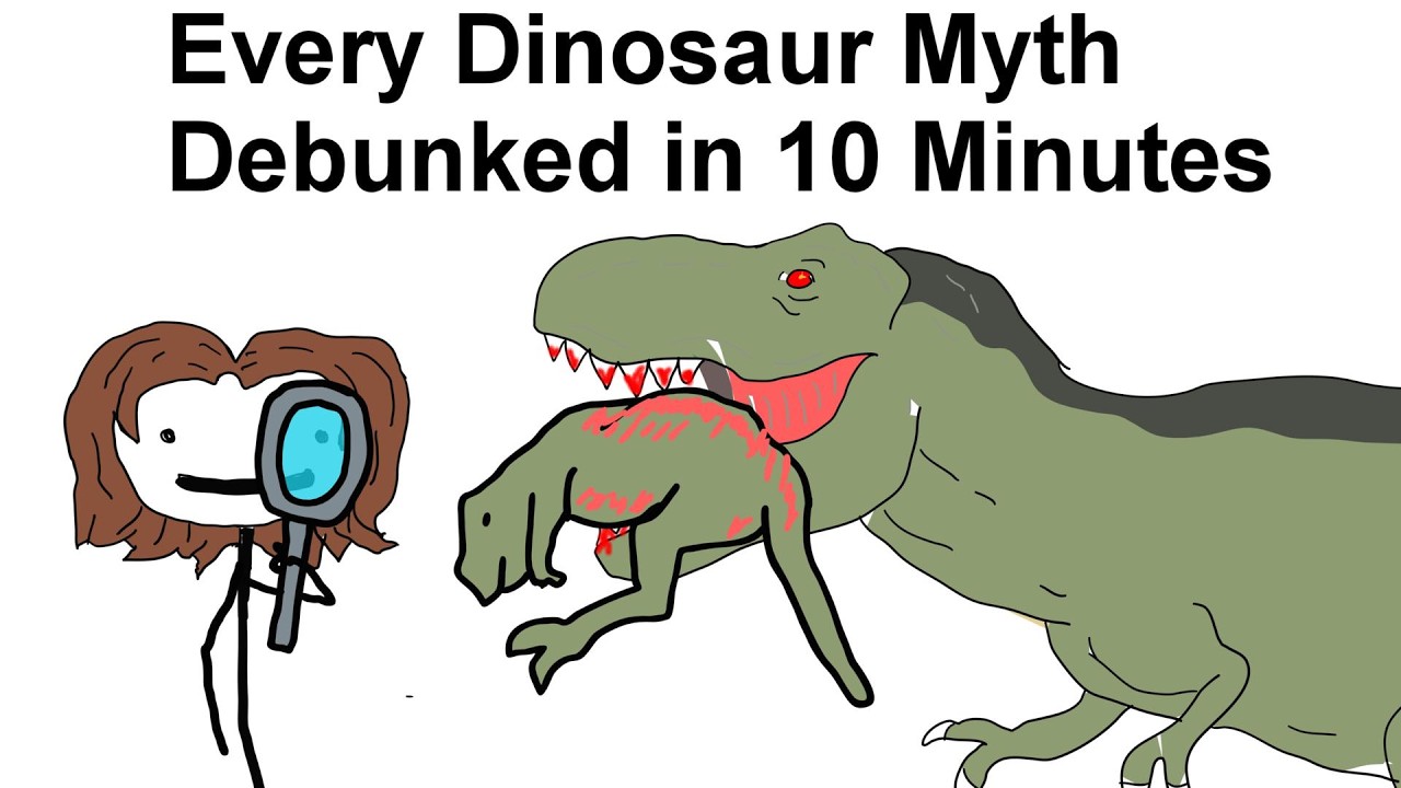 Every Dinosaur Myth Debunked - YouTube