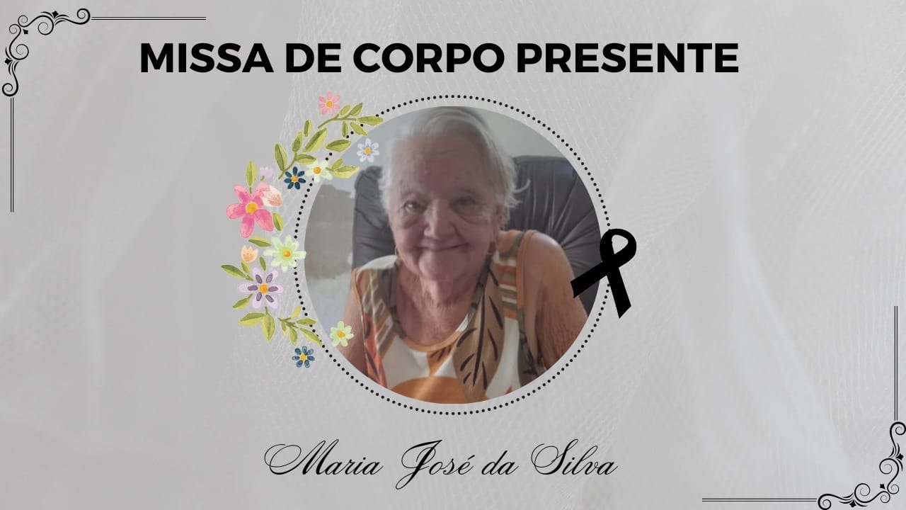 Missa De Corpo Presente De Maria JosÉ Da Silva Youtube 6091