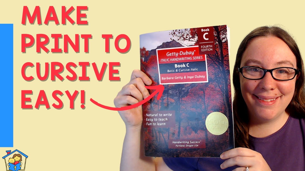 Print to Cursive the Easy Way with Getty-Dubay® Italic Handwriting ...