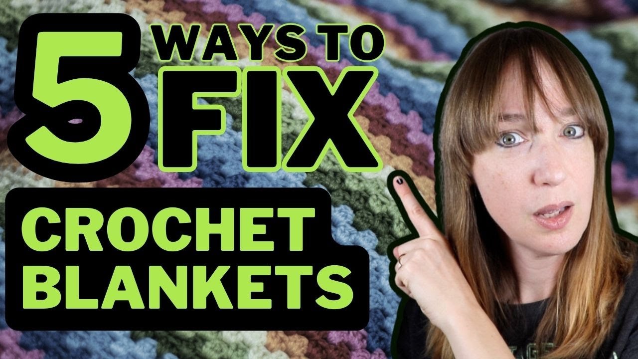 5 Ways to Repair Broken Crochet Blankets - YouTube