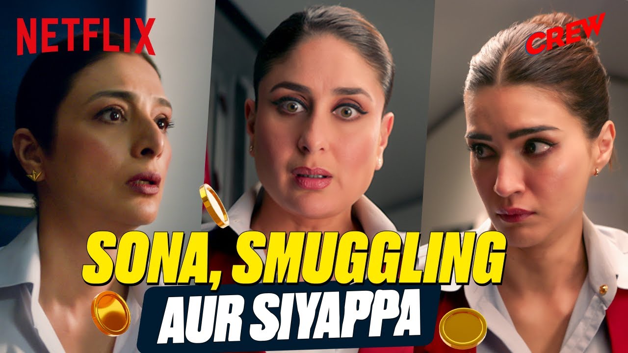 The Crew Finds ALL THE GOLD 🤯 | Tabu, Kareena Kapoor, Kriti Sanon | # ...