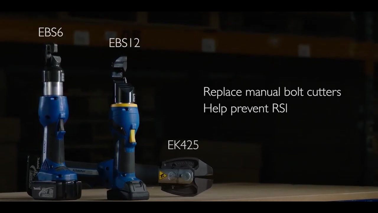 How to Use Klauke Bolt Cutters EBS6 & EBS12 - YouTube