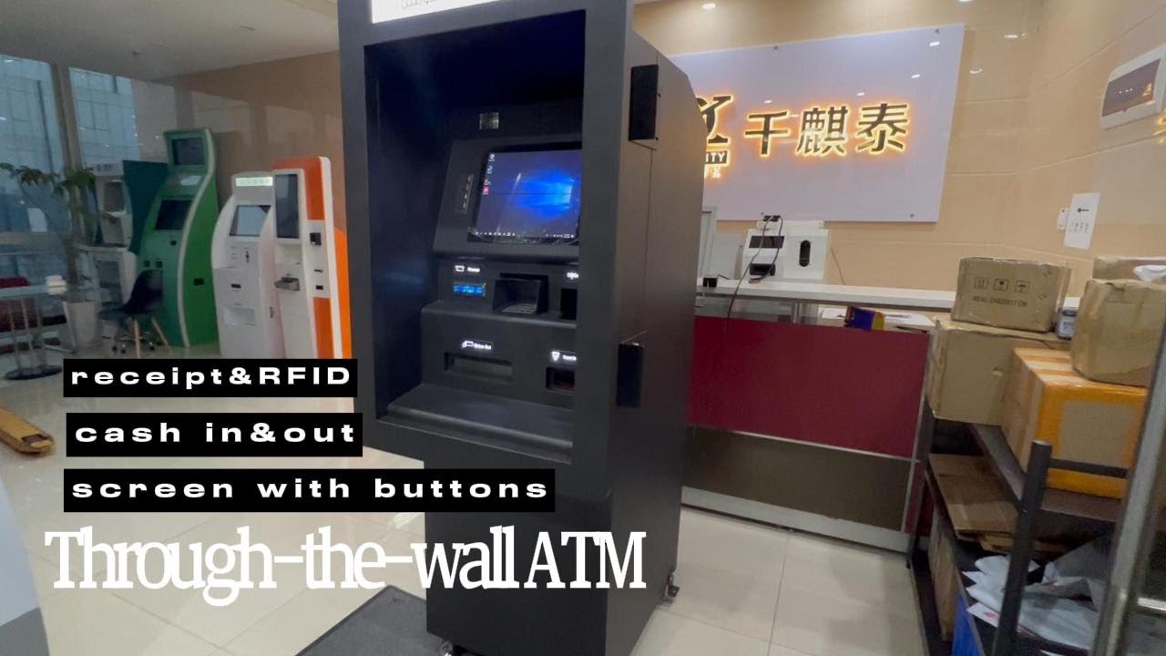 C3008 Through-the-wall ATM with Buttons Screen - YouTube
