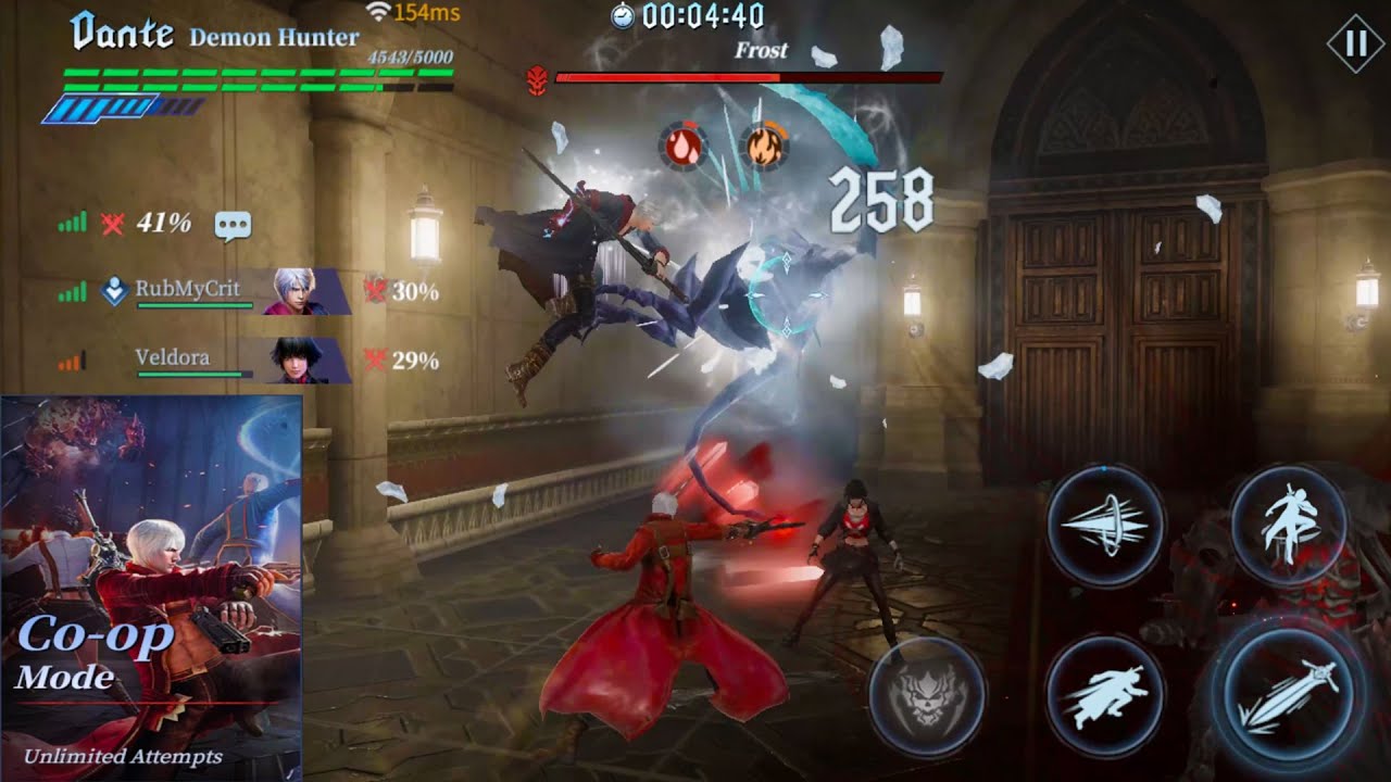 Multiplayer Co-op Gameplay - Devil May Cry Peak of Combat (English Beta ...