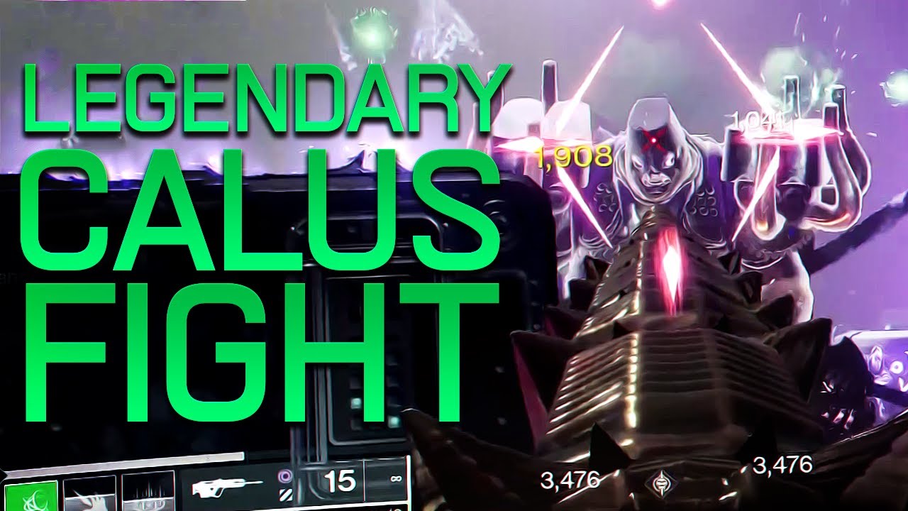 Legendary CALUS FINAL BOSS FIGHT | Destiny 2: Lightfall - YouTube