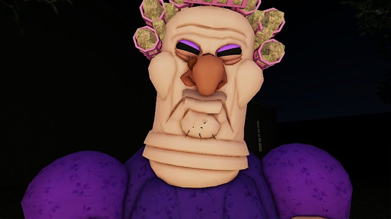 Playing Roblox GRUMPY GRAN! (SCARY OBBY) | Scary Horror Creepy!!! - YouTube