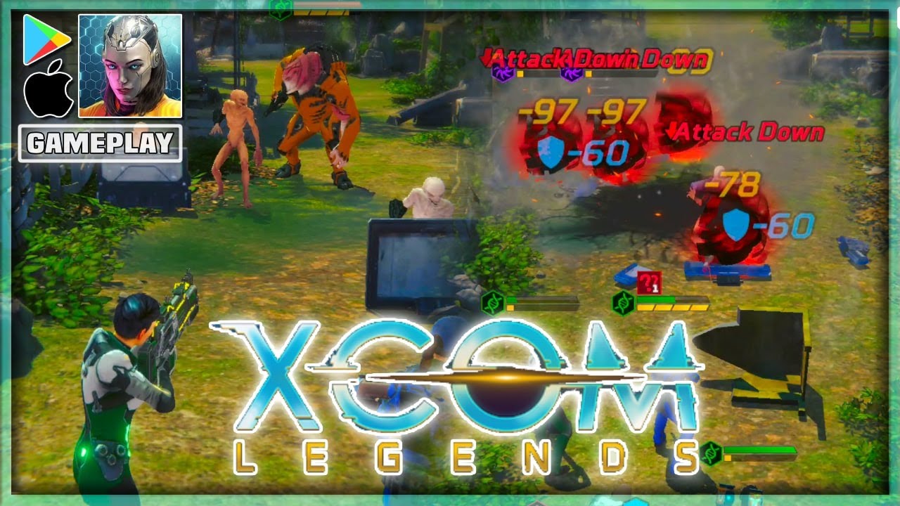 XCOM Legends Gameplay 👽 Gacha Idle Strategy Sci Fi RPG | Android/iOS ...