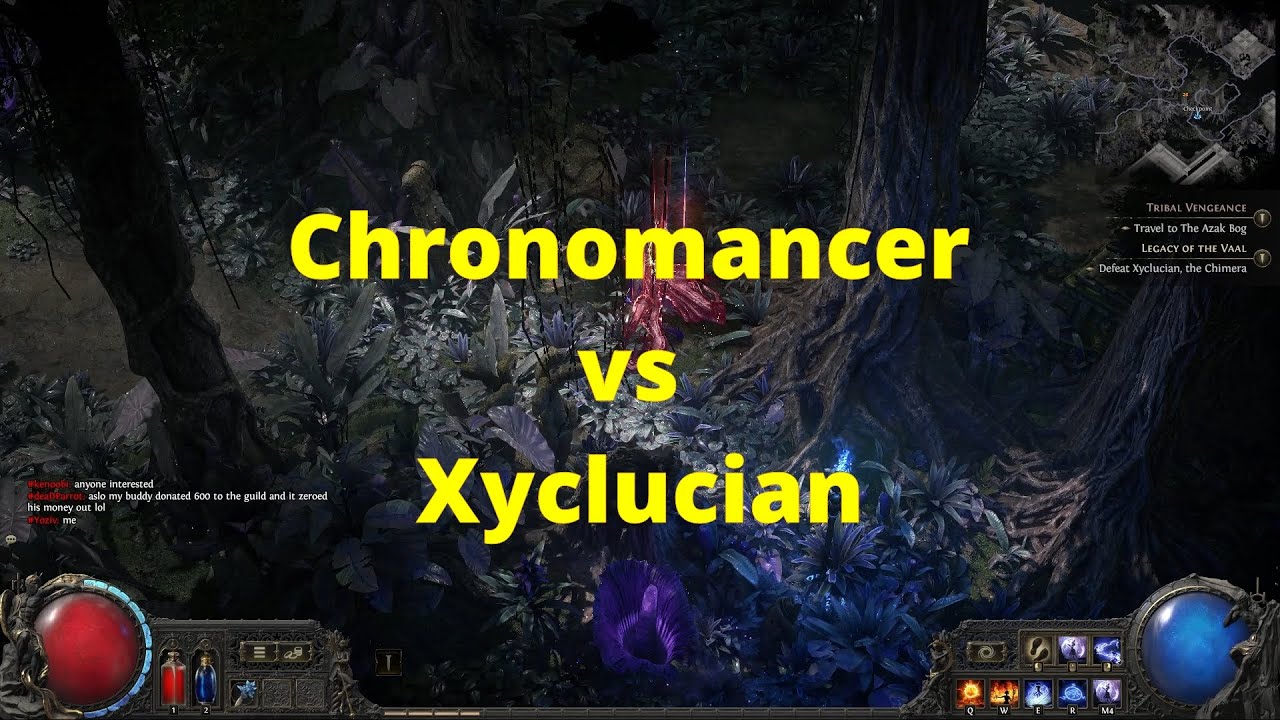 POE2: Chronomancer vs Xyclucian The Chimera (Act 3 ) - YouTube