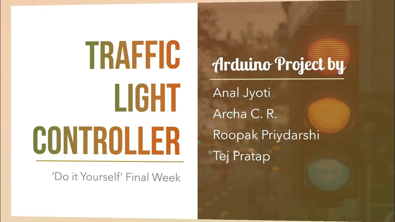 Arduino Traffic light controller - YouTube