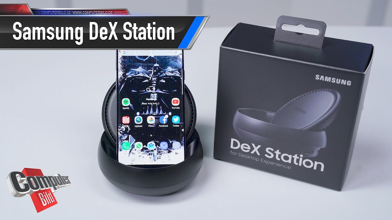 Samsung DeX Station fürs Galaxy S8 ausprobiert: Spielerei oder PC ...