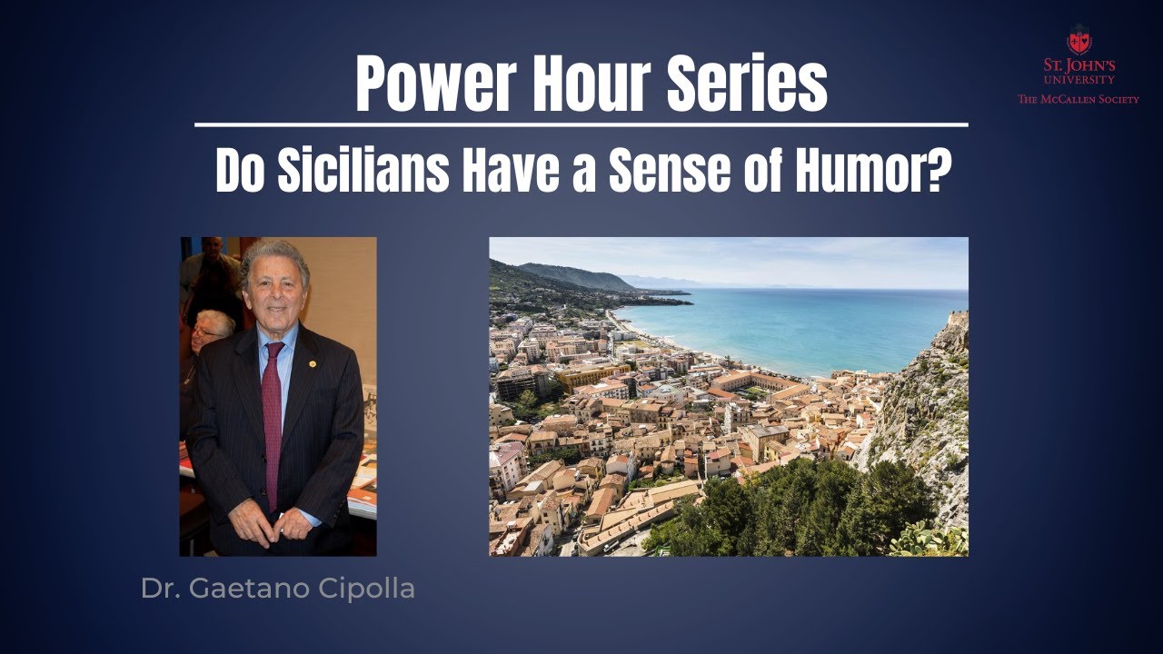 Power Hour Series: Do Sicilians Have a Sense of Humor? | Presented by ...