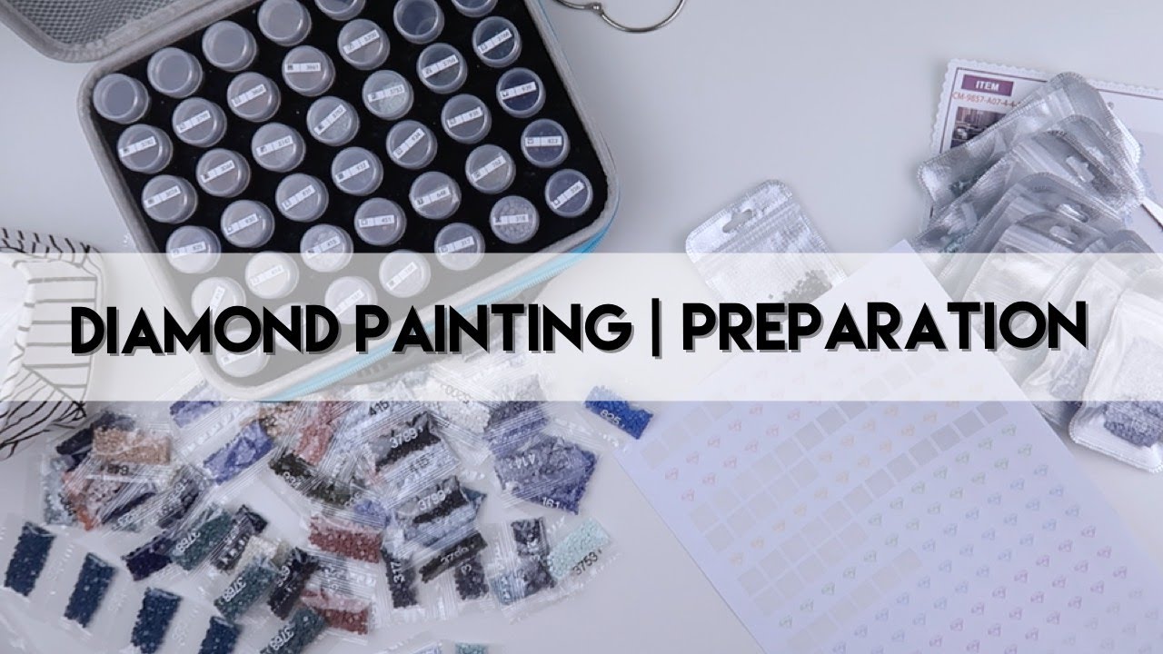 Diamond Painting - Breakdown & Preparation | Custom Multi Panel #4 ...