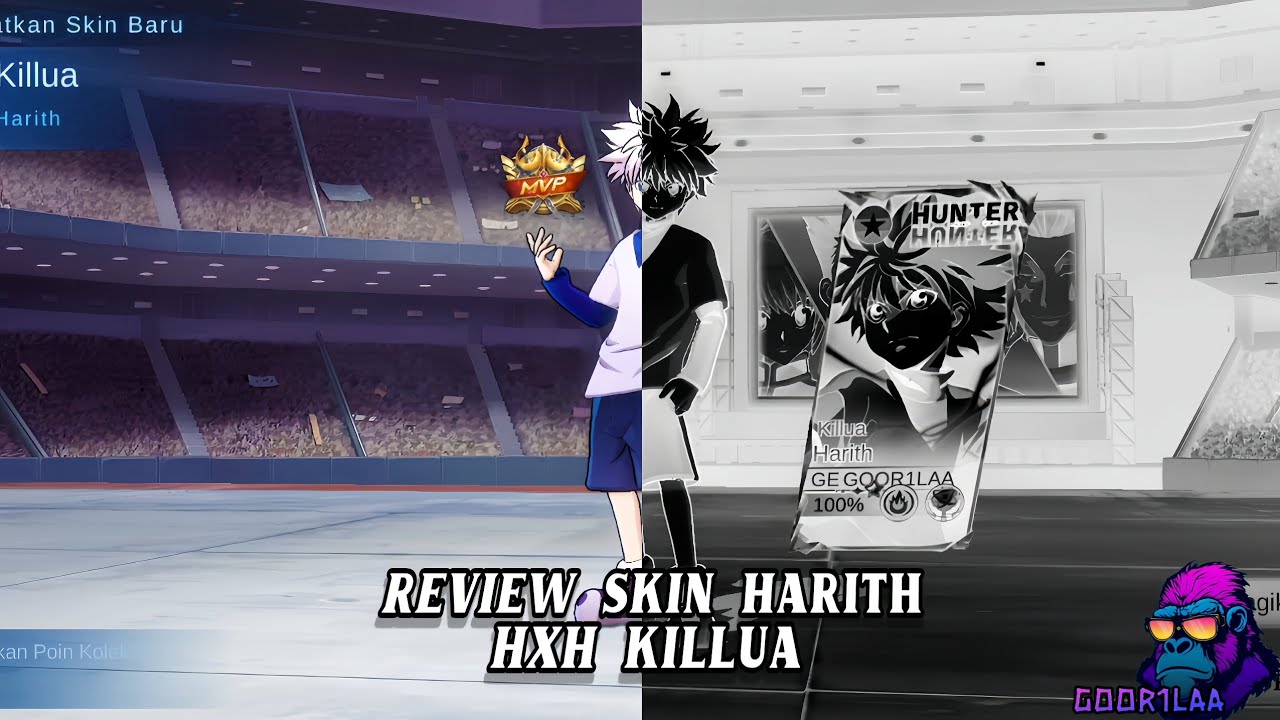 REVIEW SKIN HARITH TERBARU!! | HXH KILLUA | MOBILE LEGENDS - YouTube