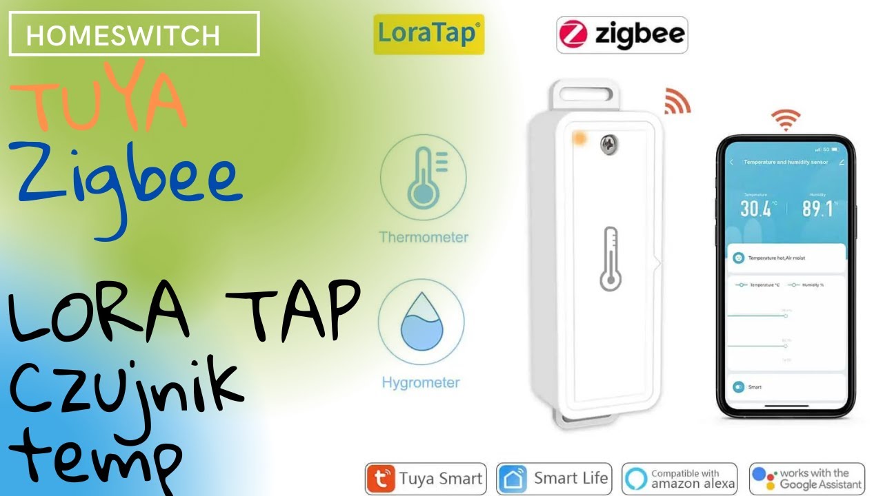 Lora Tap - Nowoczesny czujnik temperatury i wilgotności w akcji ...