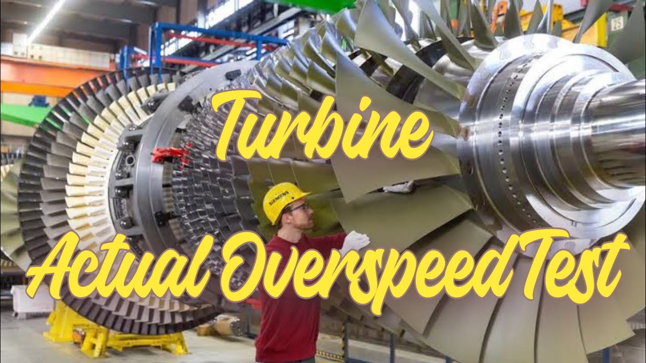 What is Turbine Overspeed Test ? 500 MW - YouTube