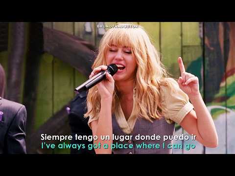 Hannah Montana - You'll Always Find Your Way Back Home // Lyrics + Sub Español // Video Oficial