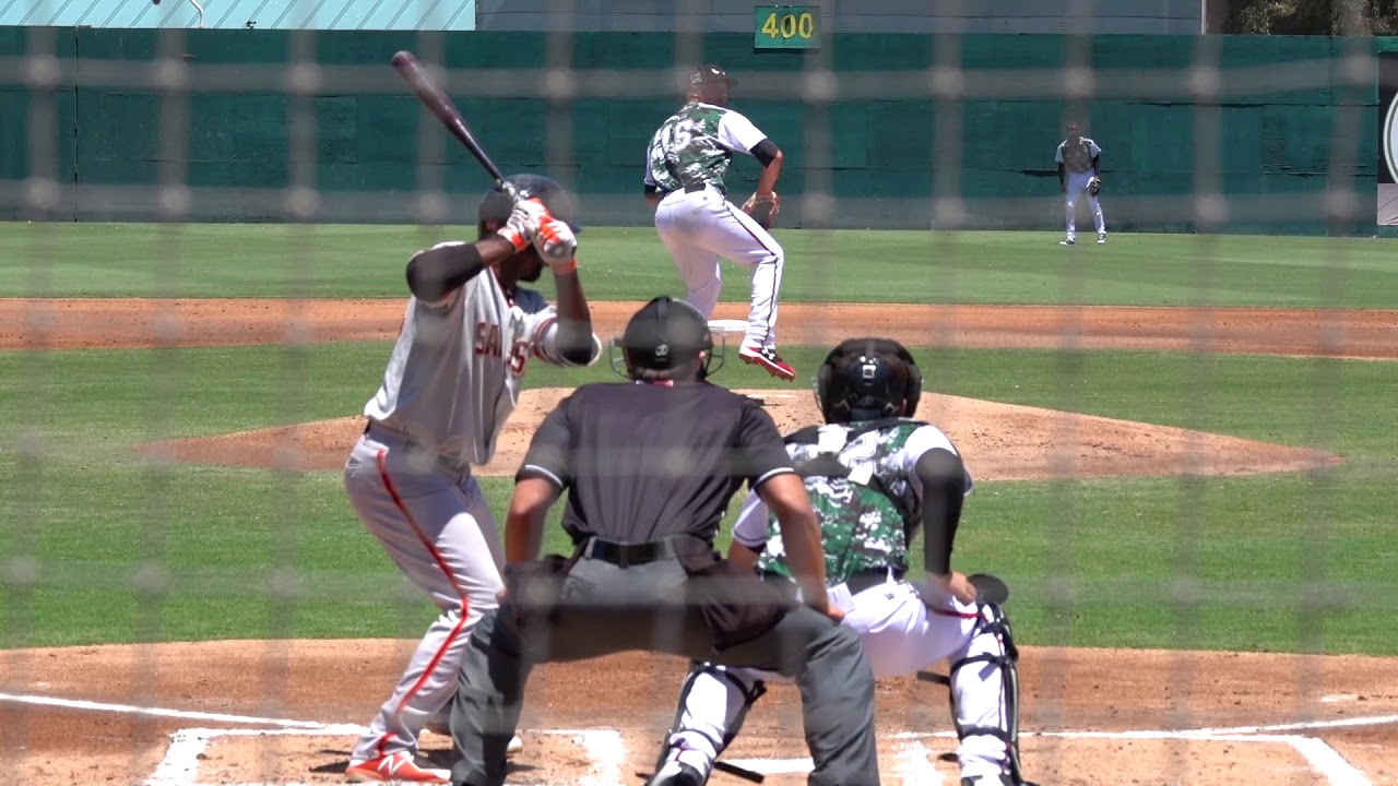 Sandro Fabian, San Francisco Giants OF Prospect - YouTube