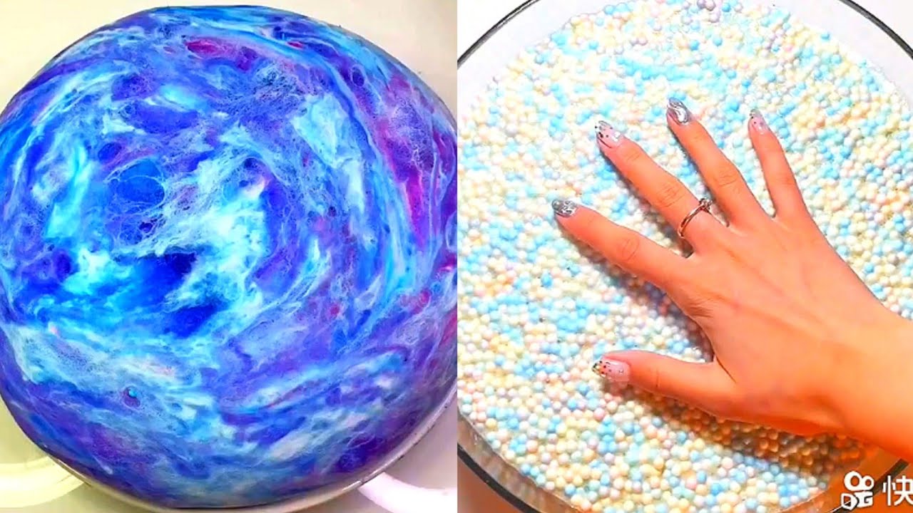 Satisfying slime videos//Most relaxing slime videos compilation ...