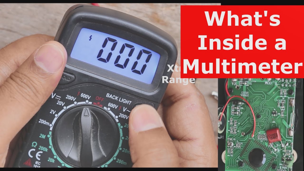 What's Inside a DIGITAL MULTIMETER - YouTube
