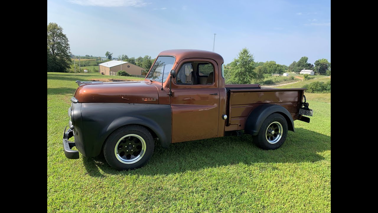 1949 Dodge PU for sale at Auction! - YouTube