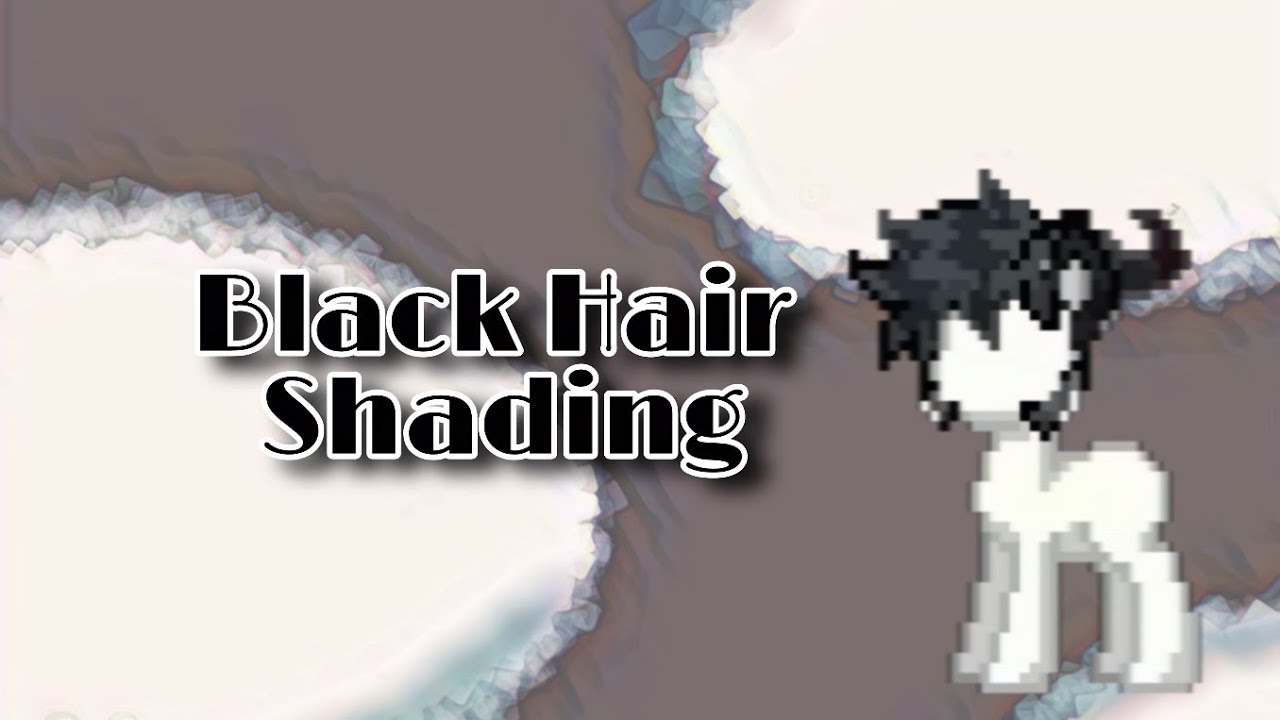 Black Hair Shading Tutorial - YouTube