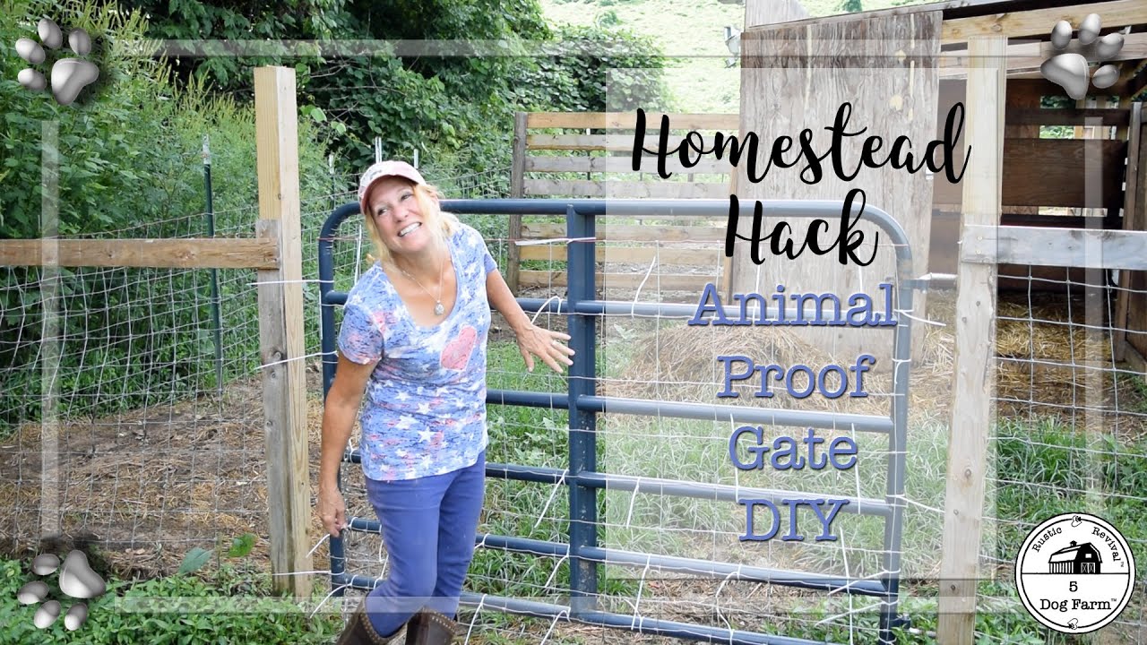 Homestead Gate Hack I 5 Dog Farm - YouTube
