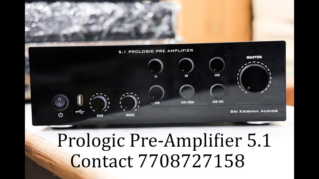 Dolby SSM Prologic 5.1 Pre Amplifier For Amplifiers | Review And ...