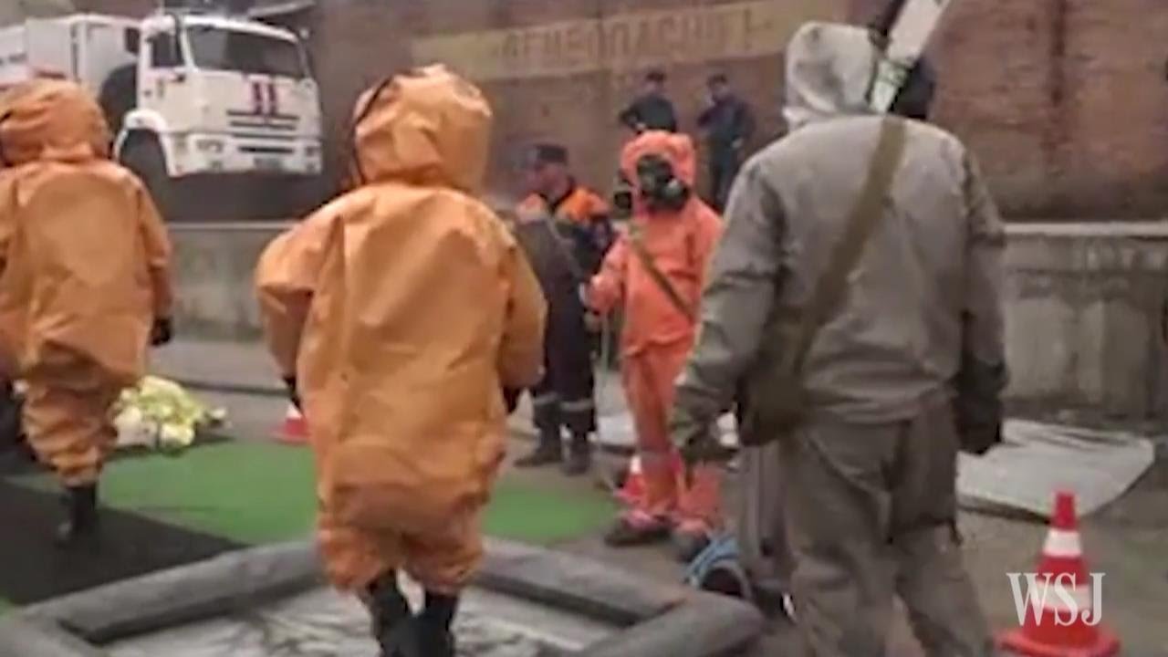 Moscow, Russia Conducts Emergency Nuclear-Bomb Survival Drills - YouTube