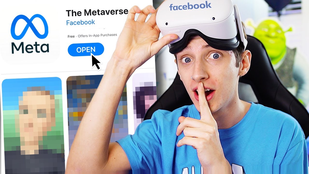 I Went Undercover To Troll Facebook's VR Metaverse - YouTube