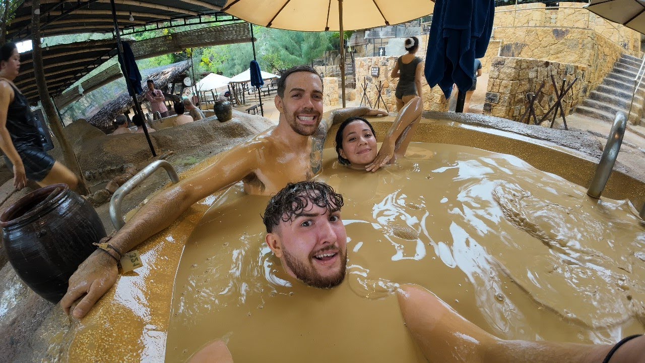 I Went to a Mudbath Resort in Vietnam! - YouTube