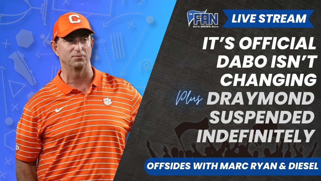 It's official, Dabo ain't changing - OFFSIDES with MARC RYAN - YouTube