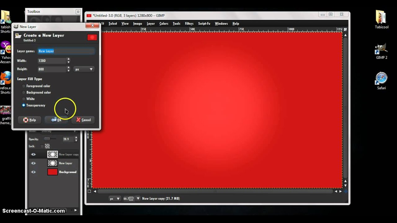 How to make a simple wave wallpaper in Gimp.. - YouTube
