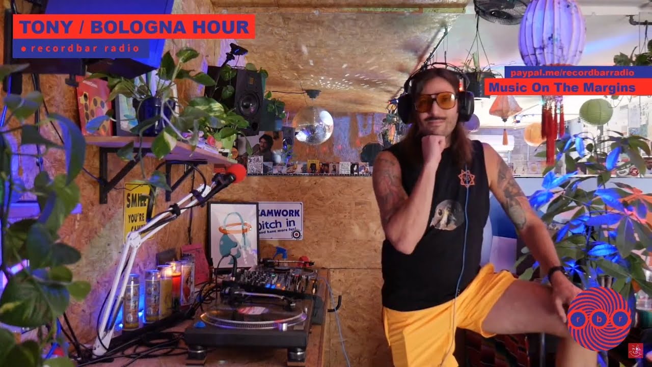 DJ Tony - Bologna Hour | Recordbar Radio | Livestream DJ Set - YouTube