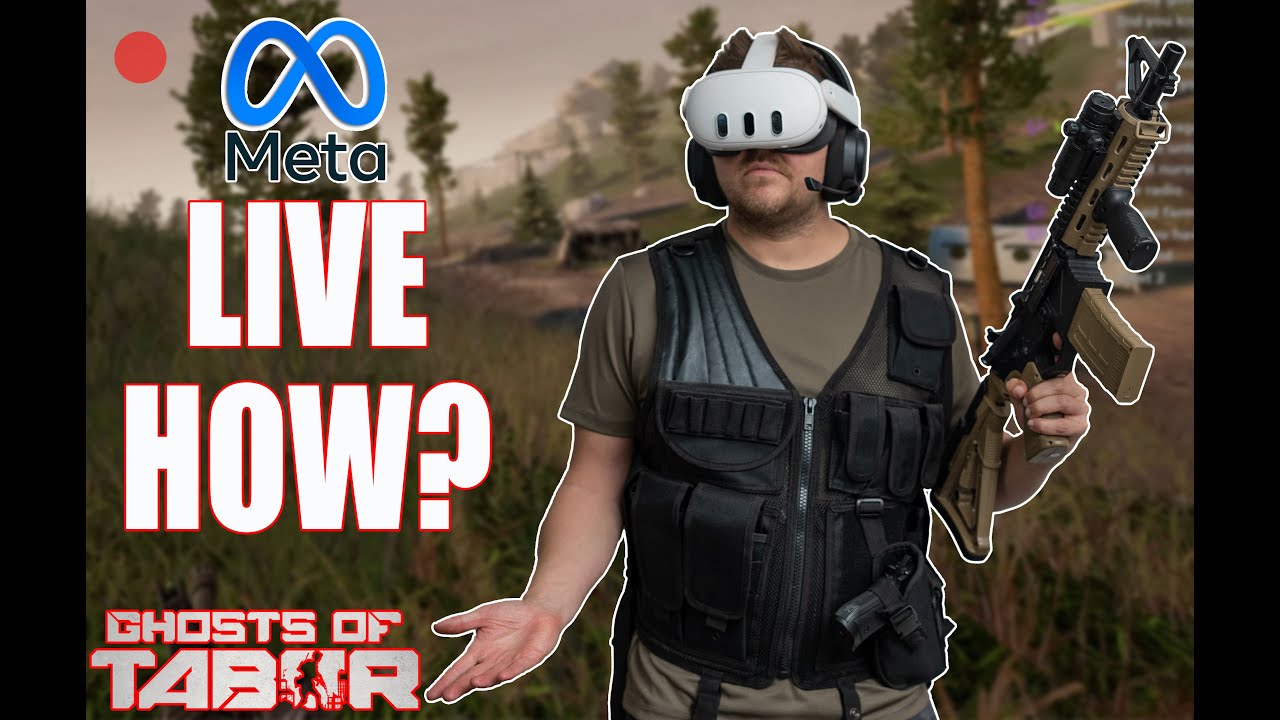 How to stream Ghosts of Tabor or other VR content Live on Twitch or Youtube PC - YouTube