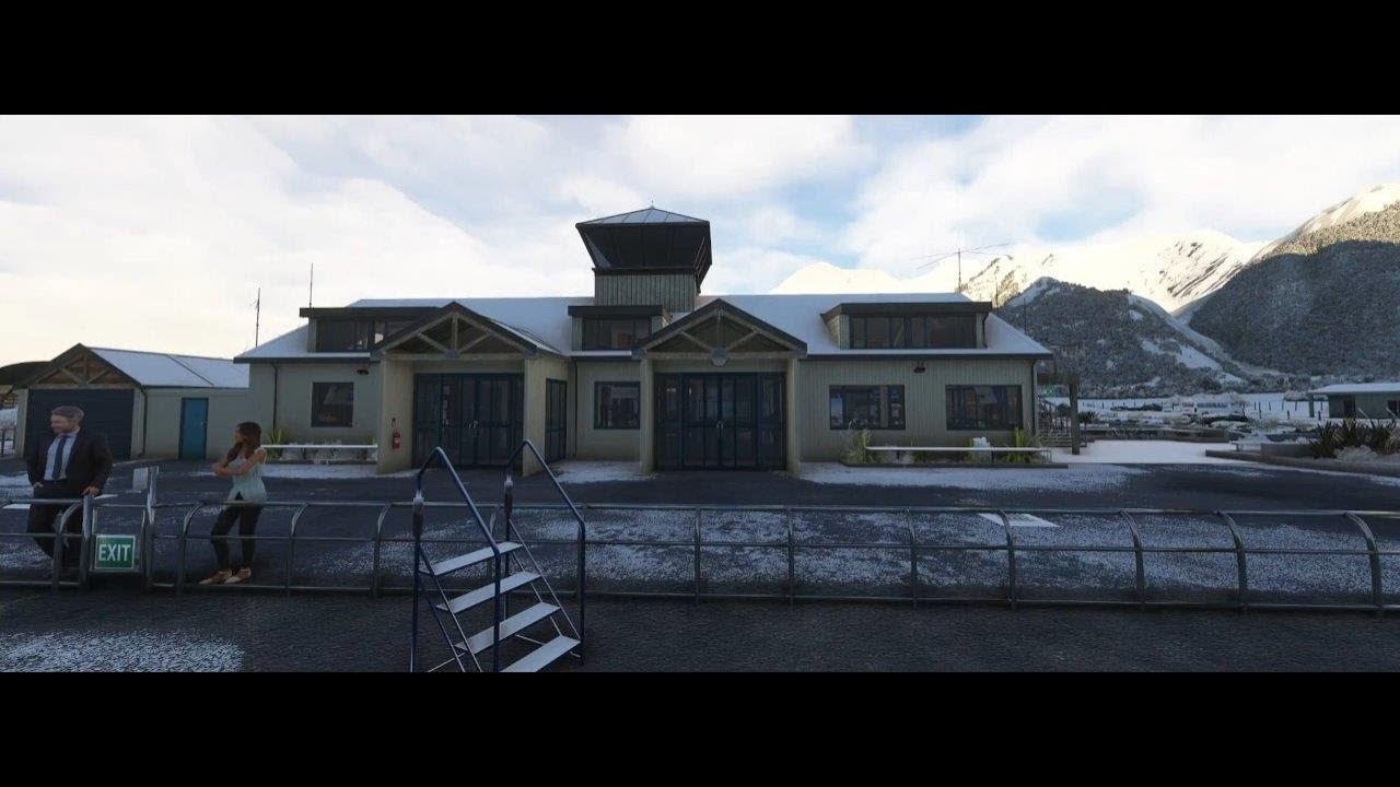 MSFS 2020 | Cub Crafter NXCub | From Queenstown (NZQN) to Mount Cook ...