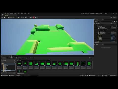 Wave Function Collapse with edge detection UE5 - YouTube