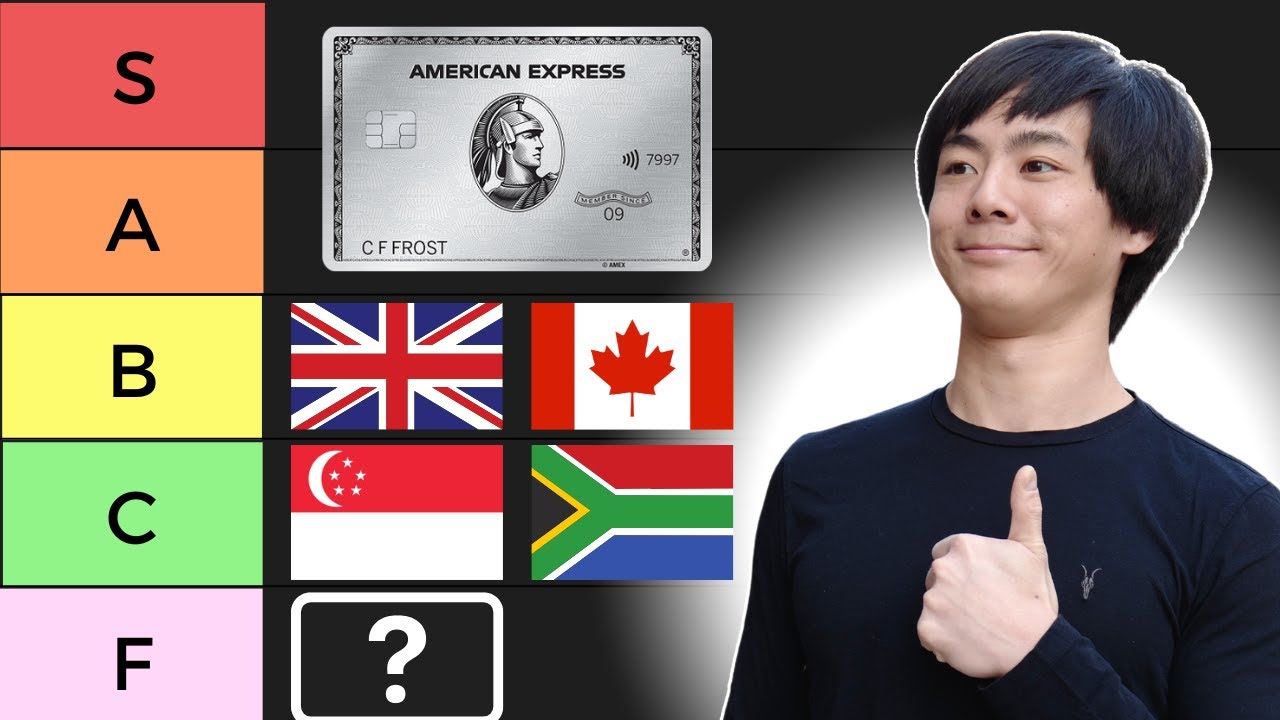 I Ranked Amex Platinum Cards Around The World | Tier List - YouTube