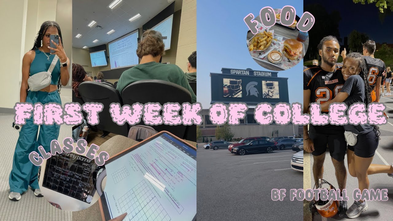 First Week Of College [MSU Freshman] ⋆˚ ˖° - YouTube