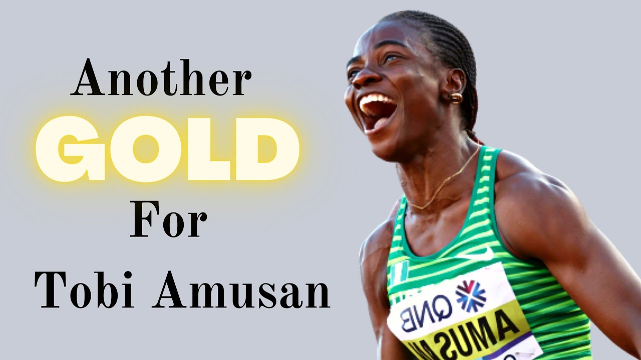 Tobi Amusan Wins Another Gold!!! - YouTube
