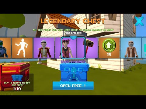Opening ×1 Legendary Chest | Rocket Royale - YouTube