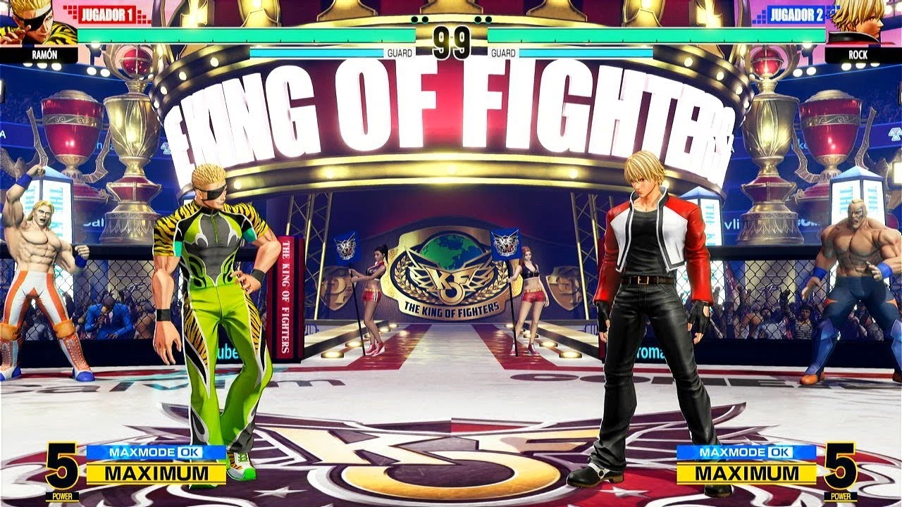 RAMON VS ROCK - KOF XV - YouTube