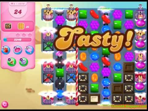 Candy Crush Saga Level 4279 (No boosters) - YouTube