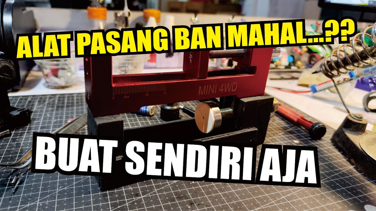 Tutorial Cara Membuat Alat Pasang Ban Tamiya DIY - YouTube