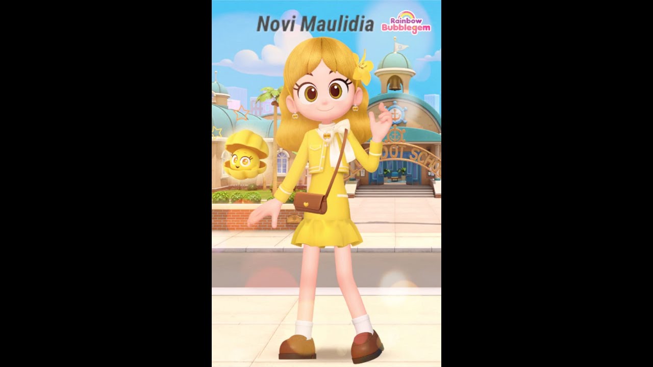 Rainbow Bubblegem:Make over yellow Gold versi siapa lagi nih 😘 - YouTube