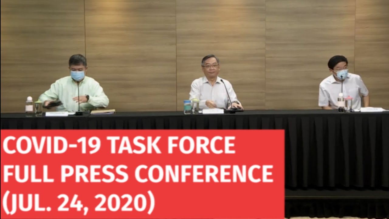 Covid-19 in Singapore: Full Press Conference by the Multi-Ministry Task ...