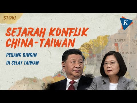 Sejarah Konflik China Vs Taiwan, Perang Dingin di Selat Taiwan
