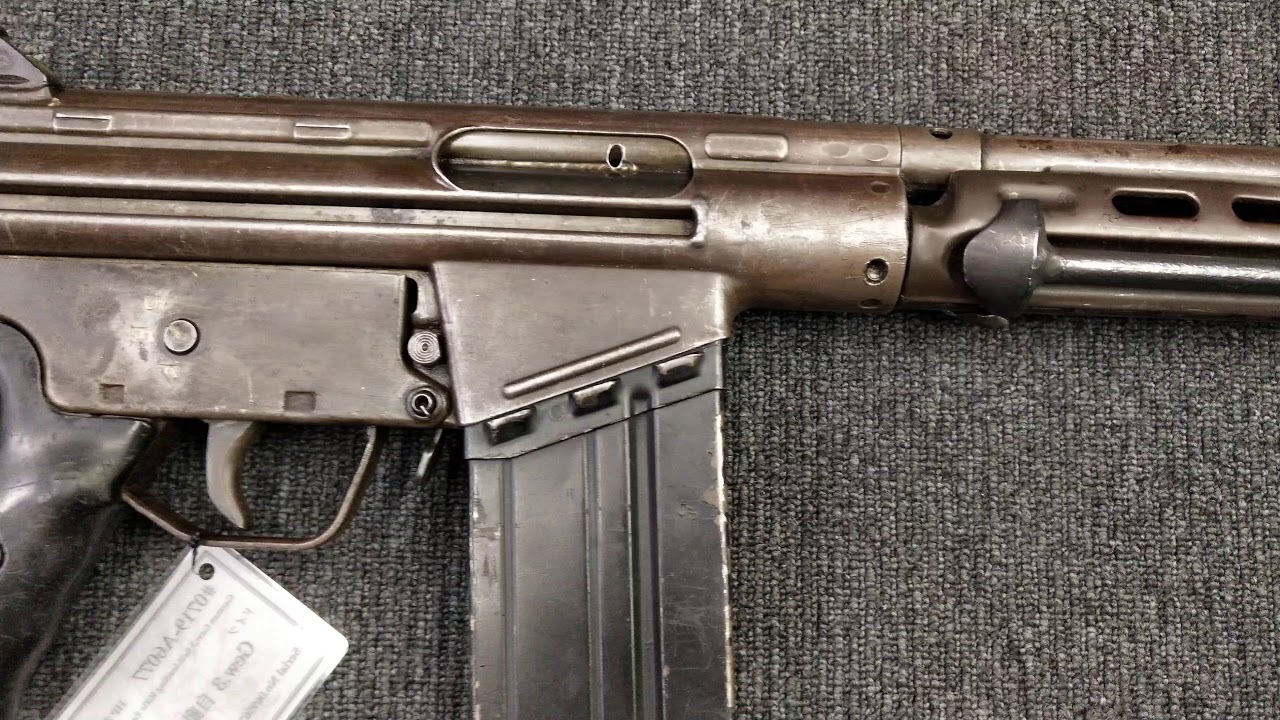 Early German G3 battle rifle (dated 1960) - YouTube